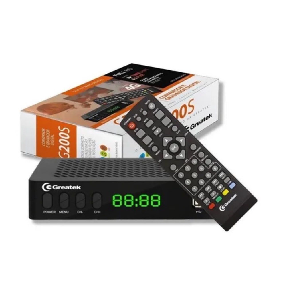 Conversor Digital E Gravador Greatek G200s Full Hd Isdb-t (RXISDBT22 ...