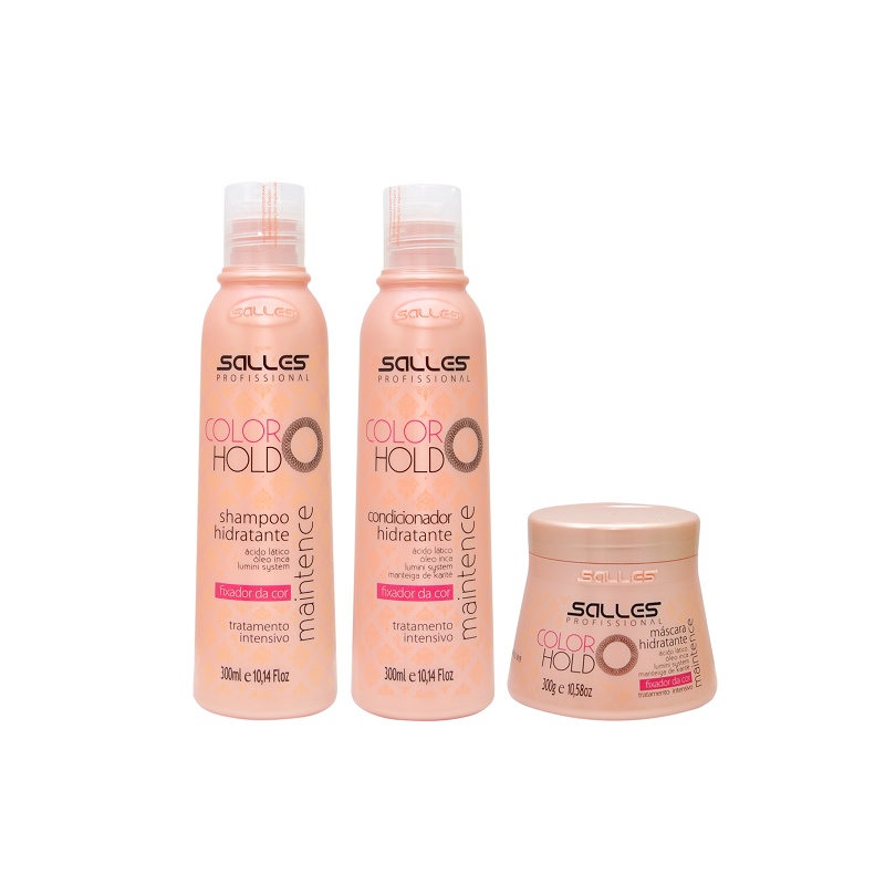 KIT COLOR HOLD MAINTENCE SALLES 300 ML | Shopee Brasil