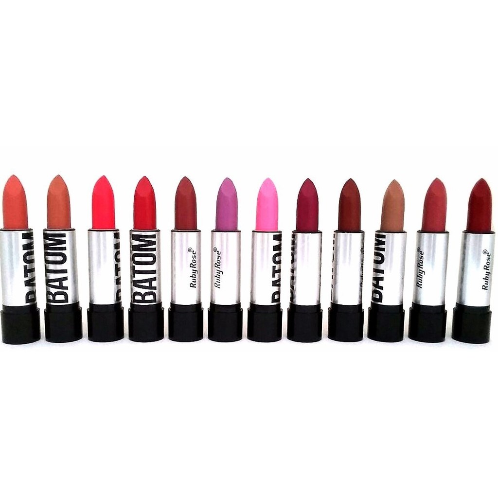 Batom Matte Bastão Ruby Rose | Shopee Brasil