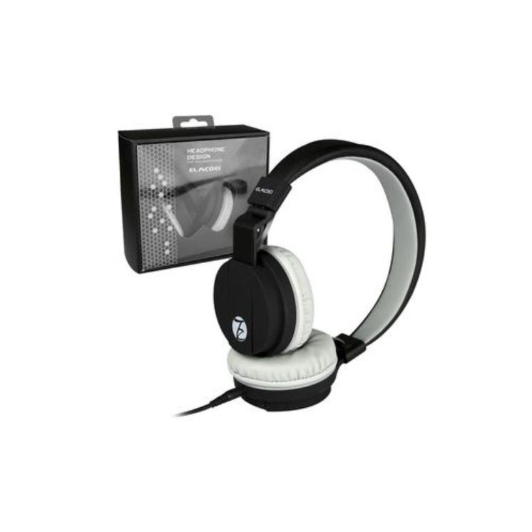 Fone de Ouvido Headphone EV90 Elmcoei Preto | Shopee Brasil