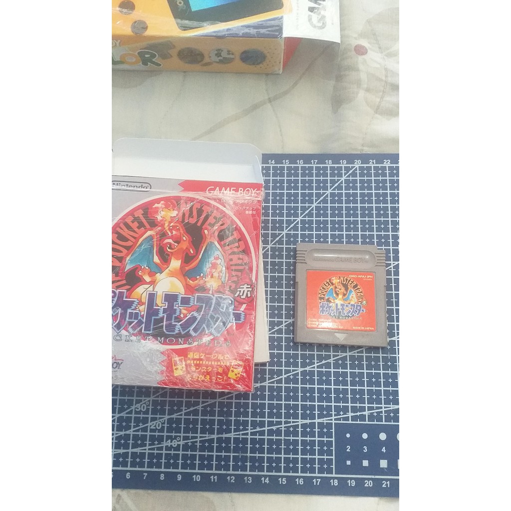 Jogo Pokémon Red Version - GBC (Japonês) | Shopee Brasil