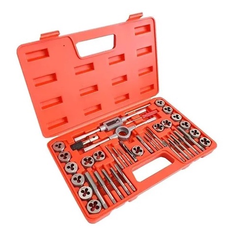 Jogo de Rosca Macho e Tarraxa/ Cossinete 40 Peças VIP | Shopee Brasil