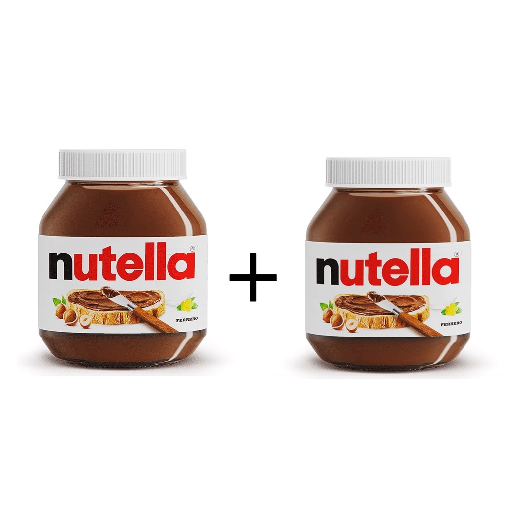 2 Nutella Creme de Avelã com cacau 140g | Shopee Brasil