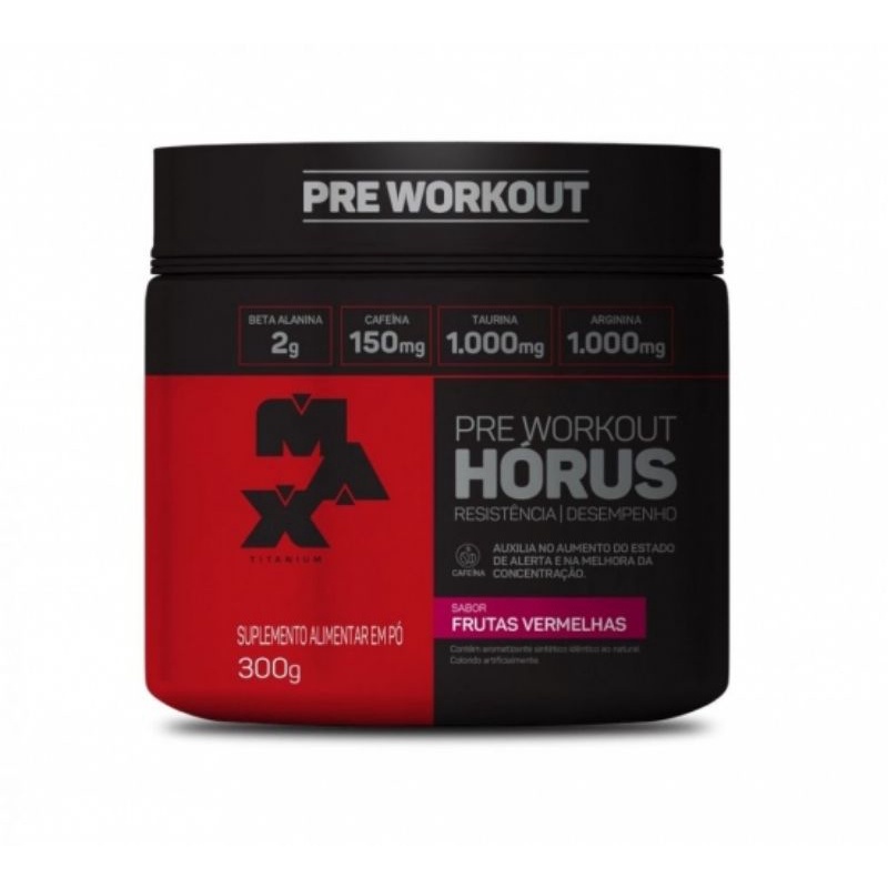 Horus (300g) - Max Titanium - Frutas Vermelhas | Shopee Brasil