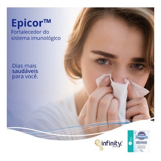 Epicor 250mg : Gripe Alergia Imunidade 30 Cápsulas | Shopee Brasil