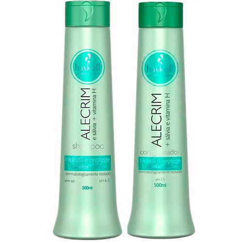 Kit Alecrim Haskell - Shampoo + Condicionador 500 ml | Shopee Brasil
