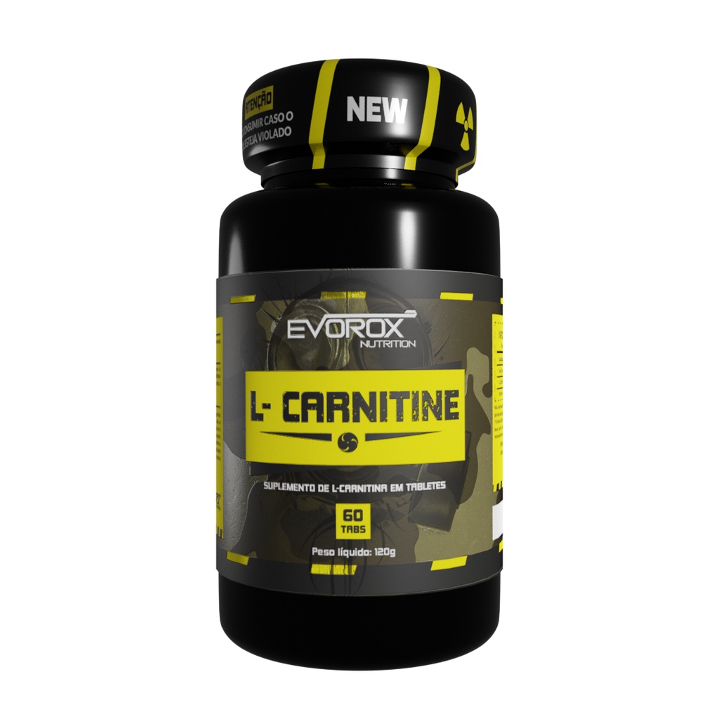 L-carnitine 2000mg 60tab Evorox Nutrition | Shopee Brasil