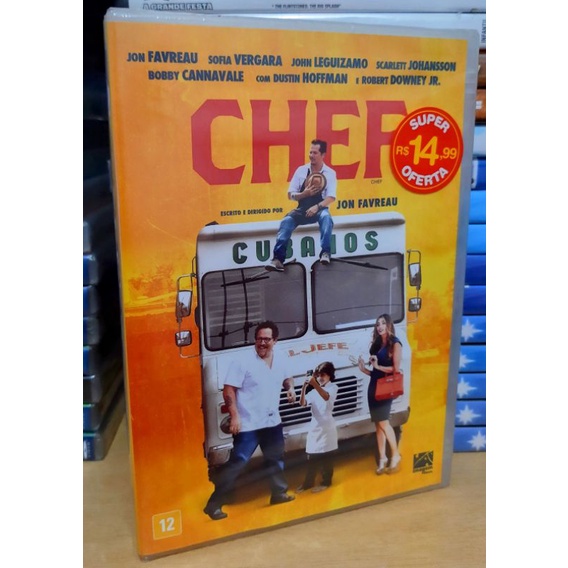 DVD Chef - Dustin Hoffman (Original Lacrado) | Shopee Brasil
