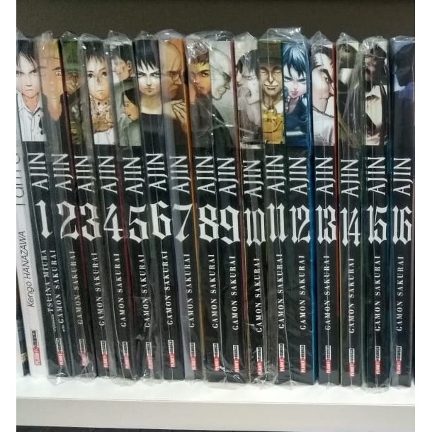 AJIN - VOLUMES 1 AO 16 (PANINI) | Shopee Brasil