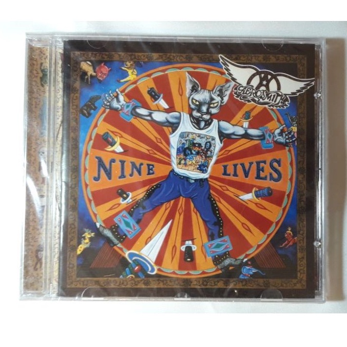 CD AEROSMITH NINE LIVES ( CD SEMI NOVO) | Shopee Brasil