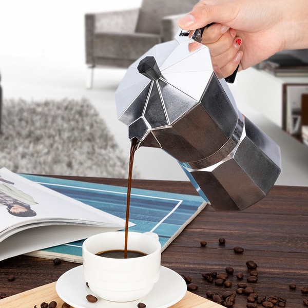 cafeteira italiana de alumínio mocha cafeteira europeia cafeteira de ...