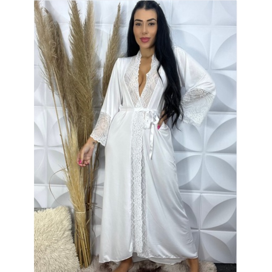 Robe longo feminino luxo laicra | Shopee Brasil