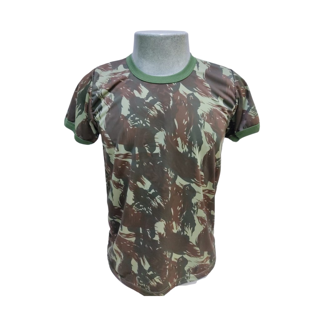 Camiseta Camuflada Dry Fit Exército Brasileiro | Shopee Brasil