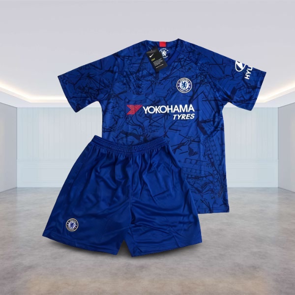 Conjunto Uniforme Infantil Chelsea 19/20 | Shopee Brasil