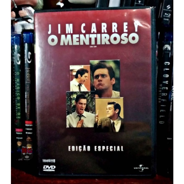 DVD O Mentiroso ( Usado ) | Shopee Brasil