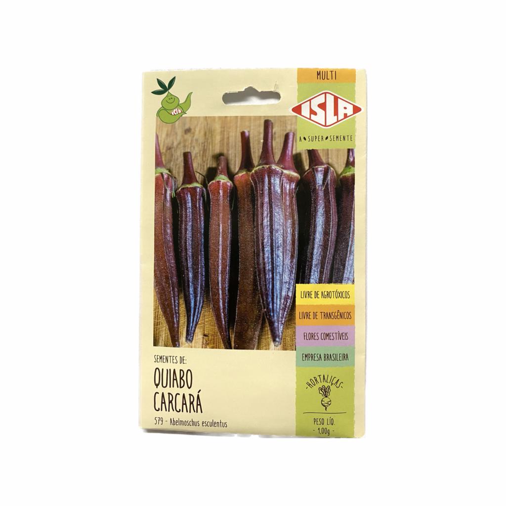 Sementes de Quiabo Carcara - 1gr De Sementes | Shopee Brasil