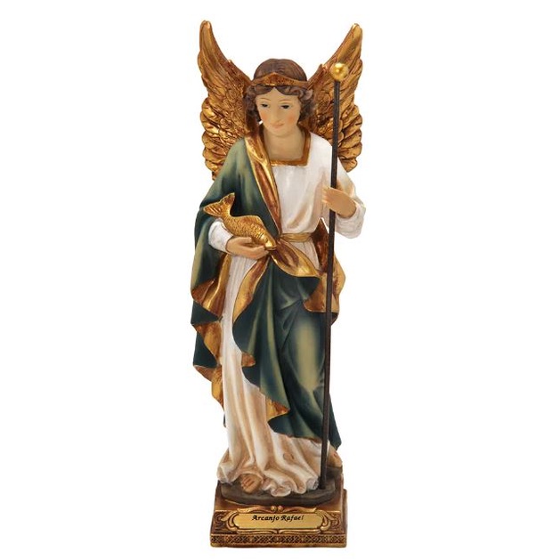 Anjo São Rafael Realista em Resina Espressione 40 cm | Shopee Brasil