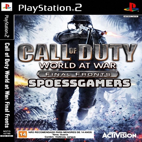 Call Of Duty World At War Final Fronts Ps2 | Shopee Brasil