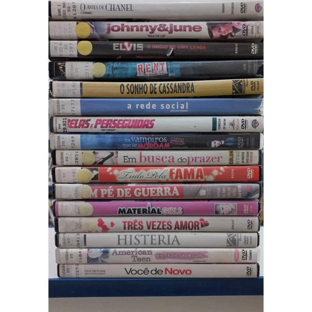 DVD Diversos 2 - semi novos (Filmes Originais de Locadora) - Leia a ...
