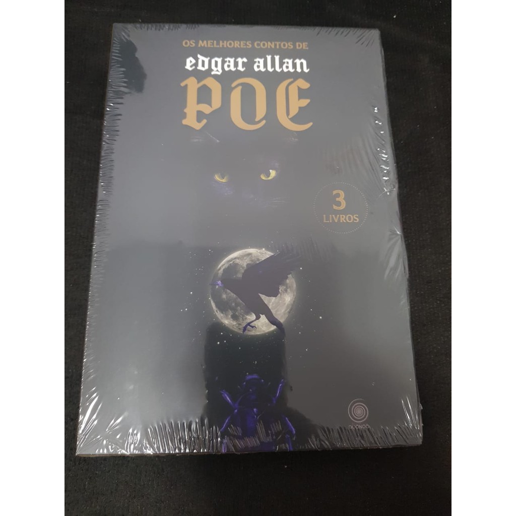 Box de livros Os Melhores Contos de Edgar Allan Poe | Shopee Brasil