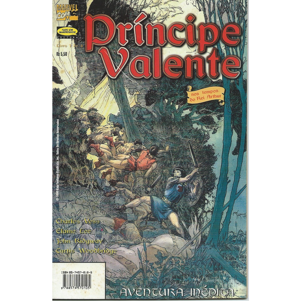 Príncipe Valente (Edição Especial) - Tudo em Quadrinhos | Shopee Brasil