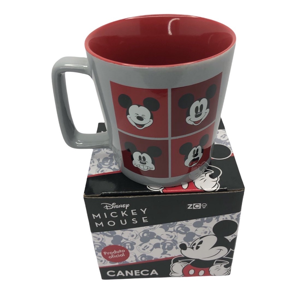 Caneca Mickey Mouse Buck 400ml Expressões Walt Disney Store | Shopee Brasil