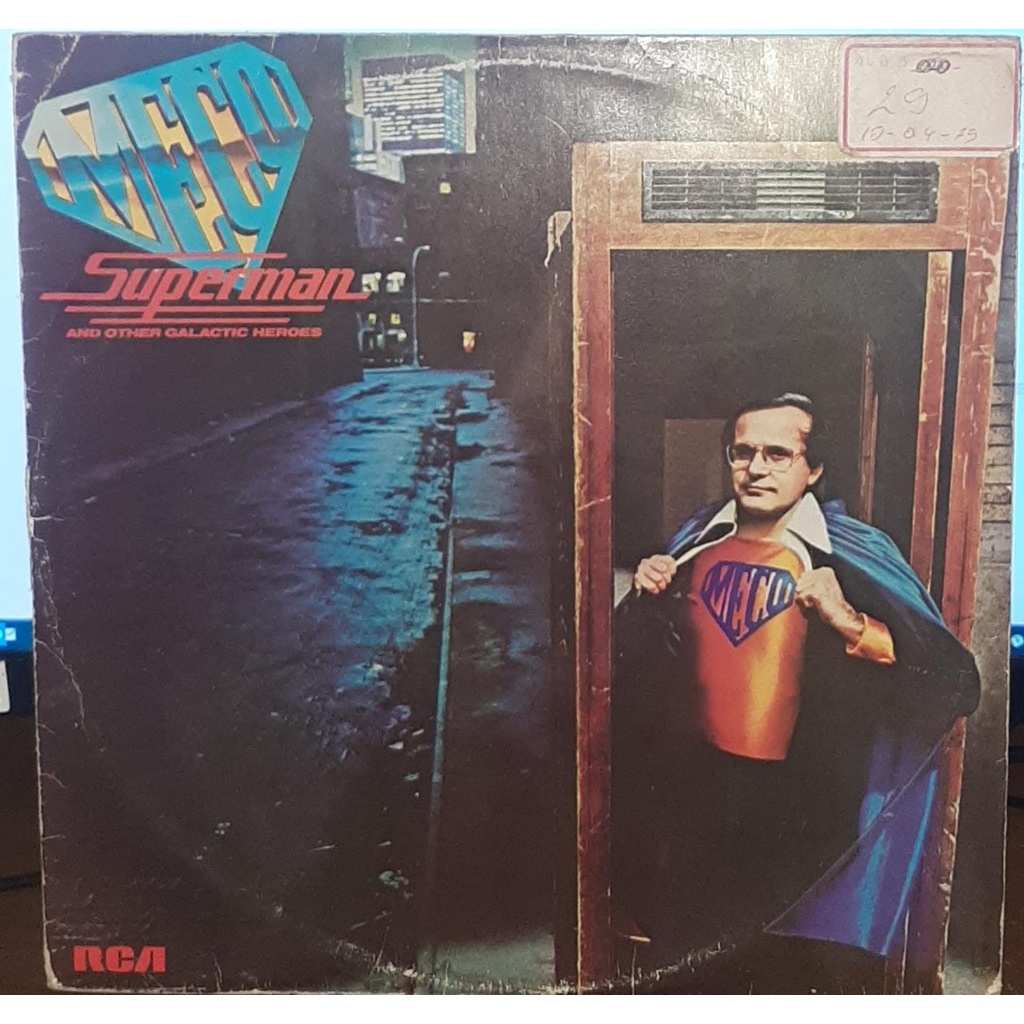 Disco de Vinil LP MECO Superman and other galactic Heroes | Shopee Brasil