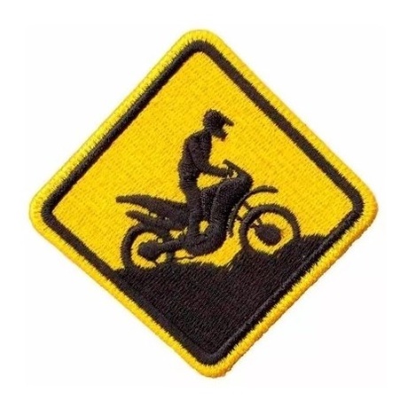 Patch Bordado Trilha Motocross Moto Bordado | Shopee Brasil