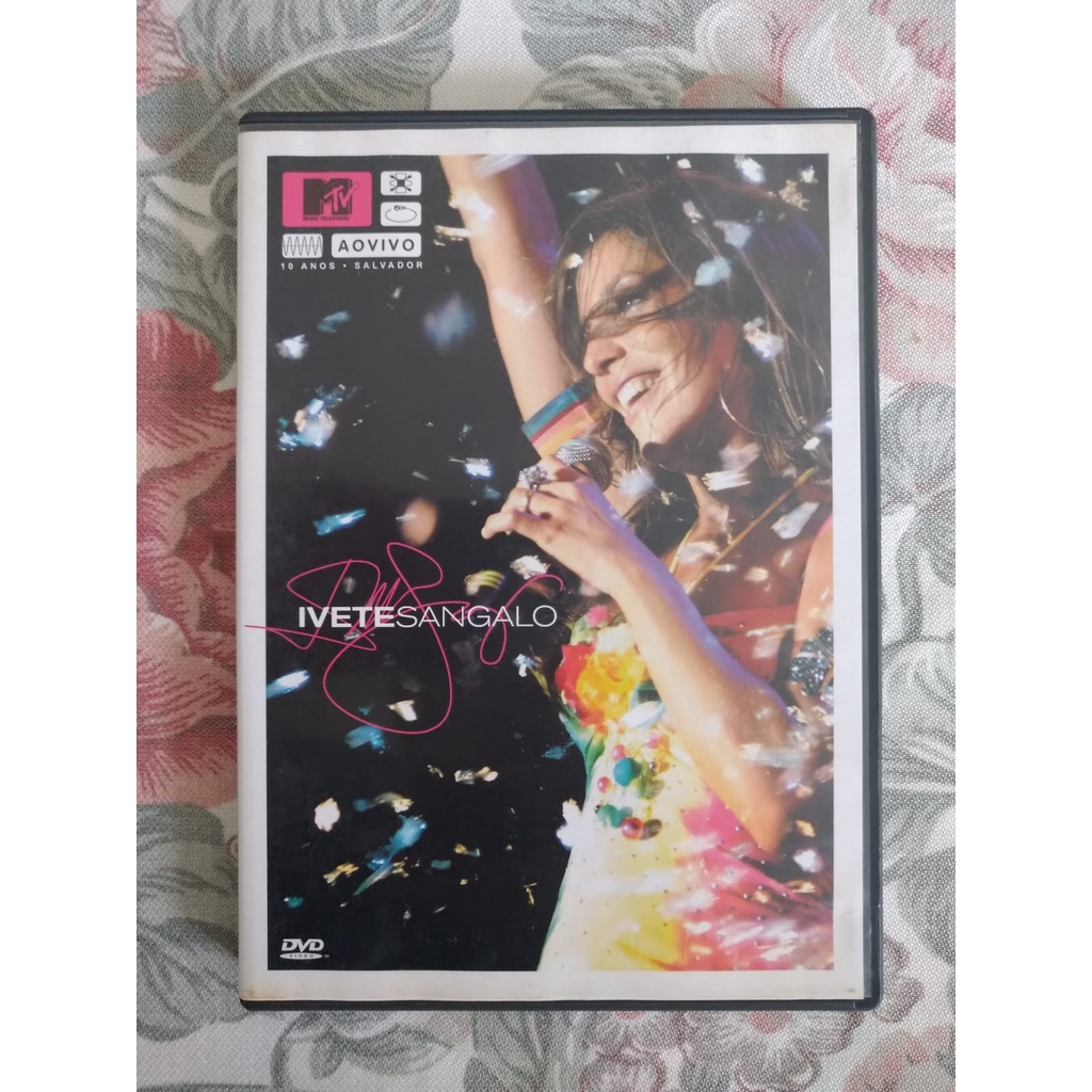 DVD IVETE SANGALO MTV AO VIVO - 10 ANOS SALVADOR | Shopee Brasil