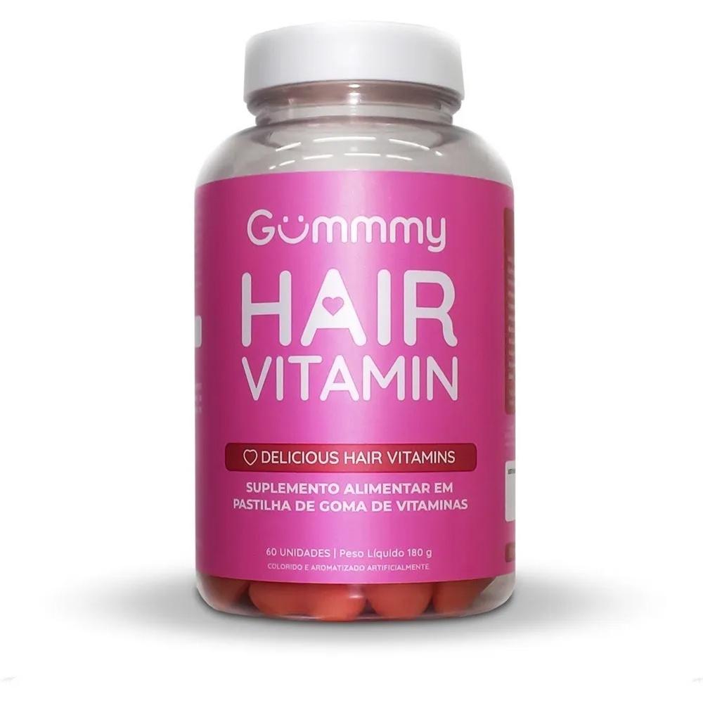 Gummy Hair Vitamin Original180g Tutti-Frutti Suplemento Alim | Shopee ...