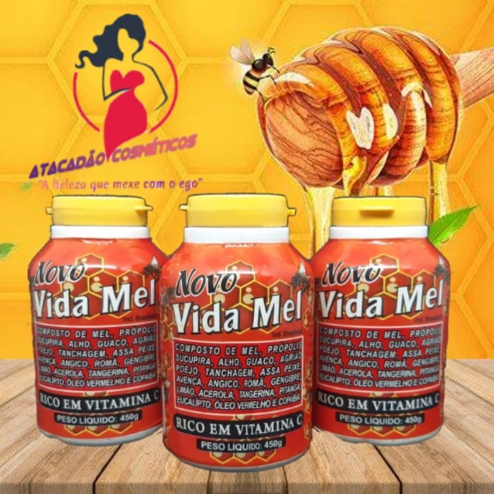 mel suplemento alimentar caixa com 12 unidades de 450 grams revenda ...