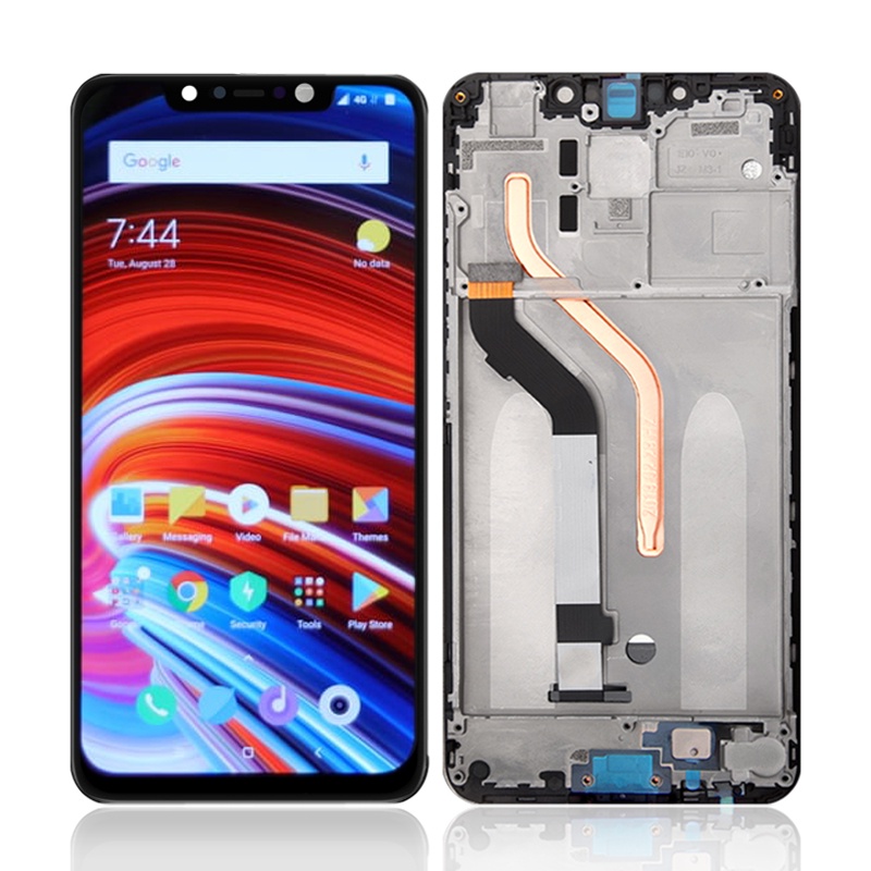 Tela Frontal Display Xiaomi POCO F1 LCD Touch Com Aro Completo | Shopee ...
