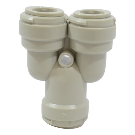 Conexao Engate Rapido Chopp Y 2 Vias 3/8 X 3/8 Dmfit | Shopee Brasil