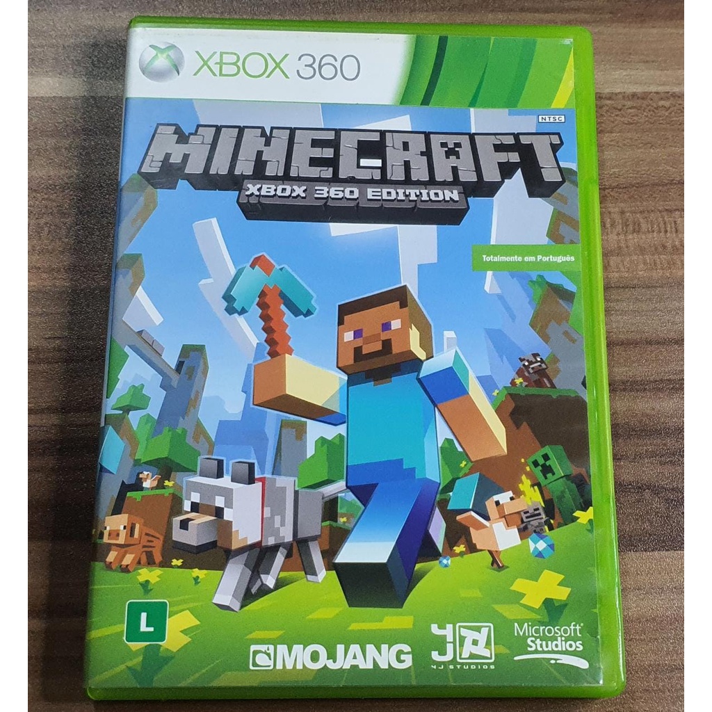 Minecraft Xbox 360 Mídia Física Original. | Shopee Brasil