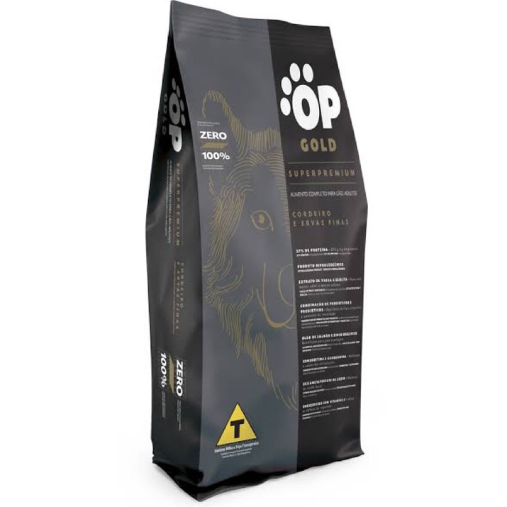 OP Gold para Caes Adulto SUPER PREMIUM 15kg | Shopee Brasil