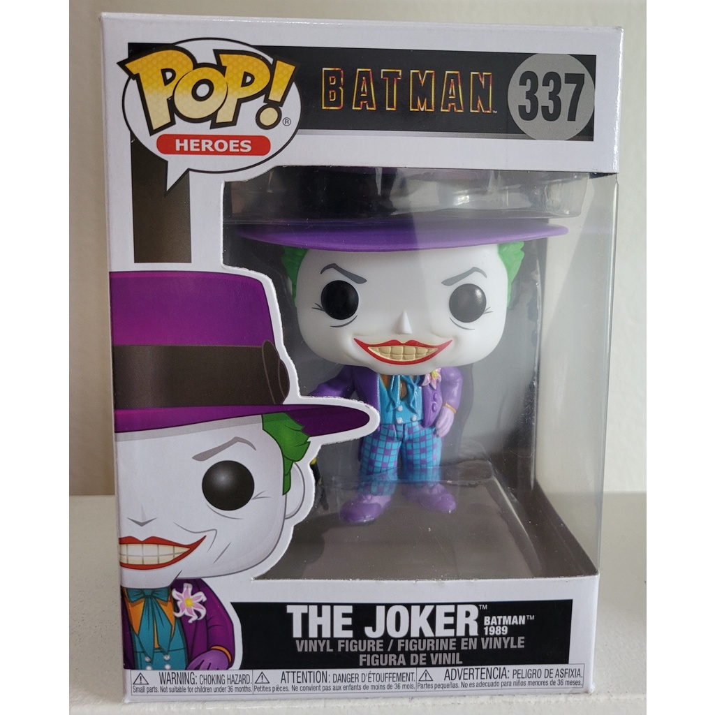 Funko POP! Coringa The Joker #337 - Batman - Dc Comics | Shopee Brasil