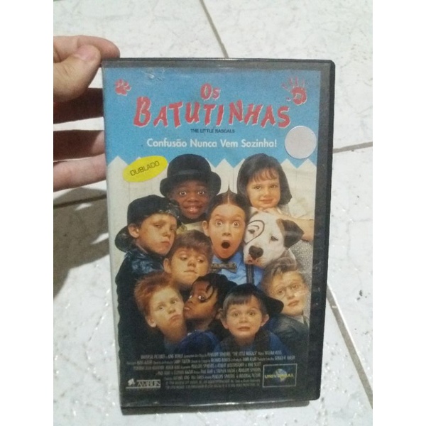 VHS Os batutinhas ( dublado) | Shopee Brasil