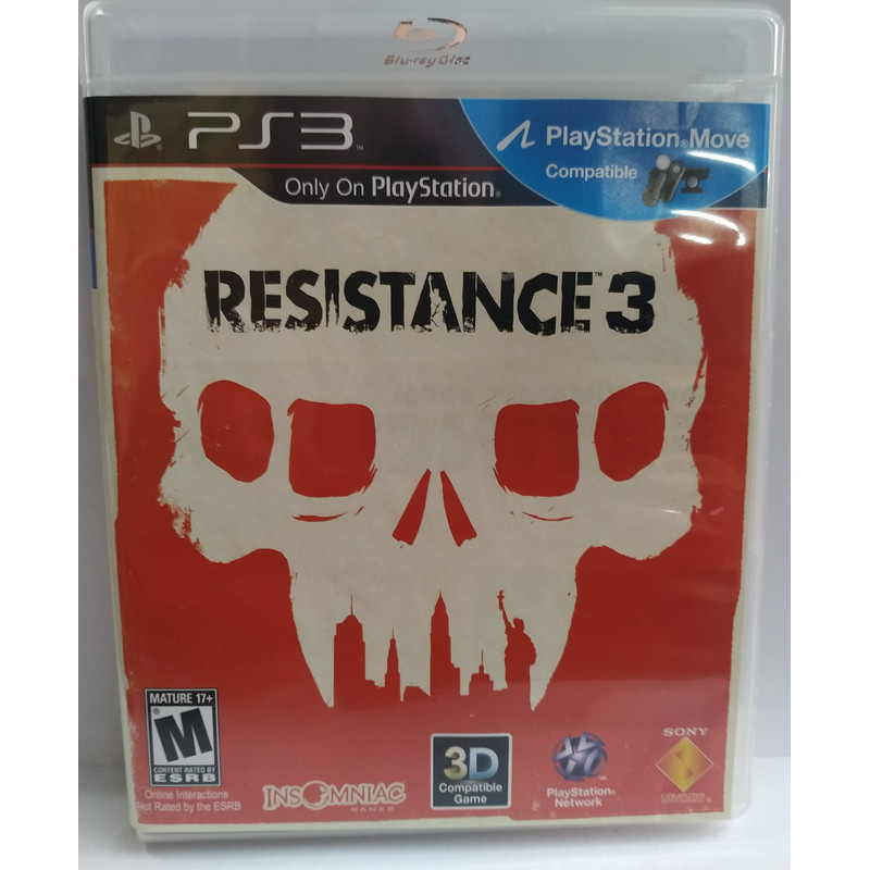 Resistance 3 - ( Jogo para Playstation 3 ) | Shopee Brasil