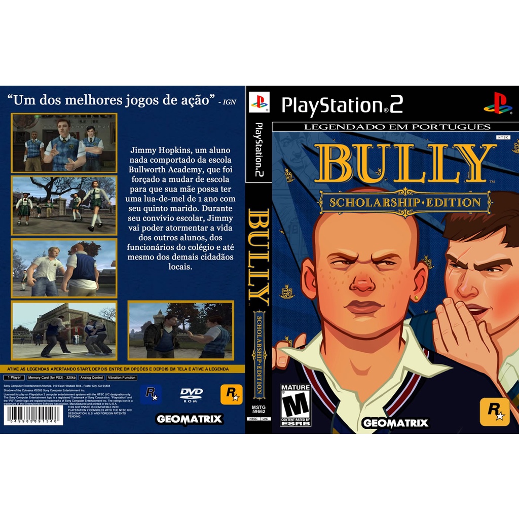 Bully PS2 | Shopee Brasil