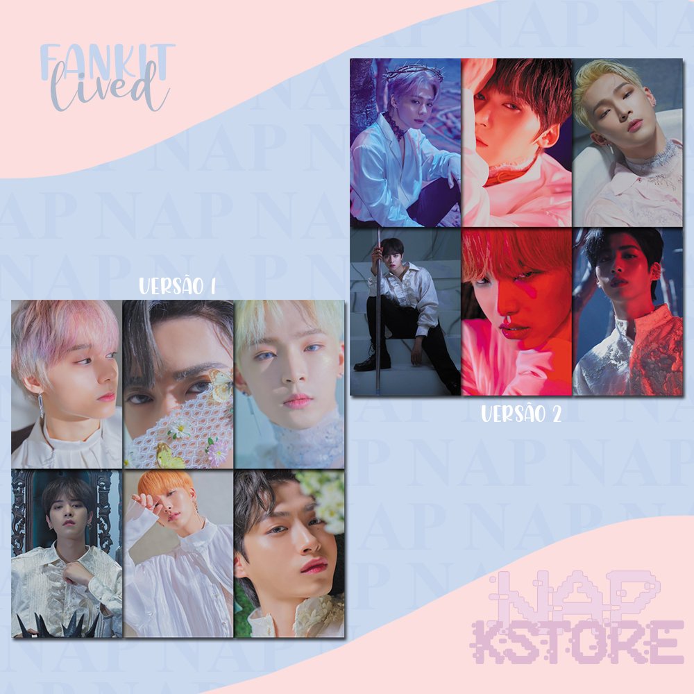 ONEUS - Lived | fankit fanmade | photocard | Shopee Brasil