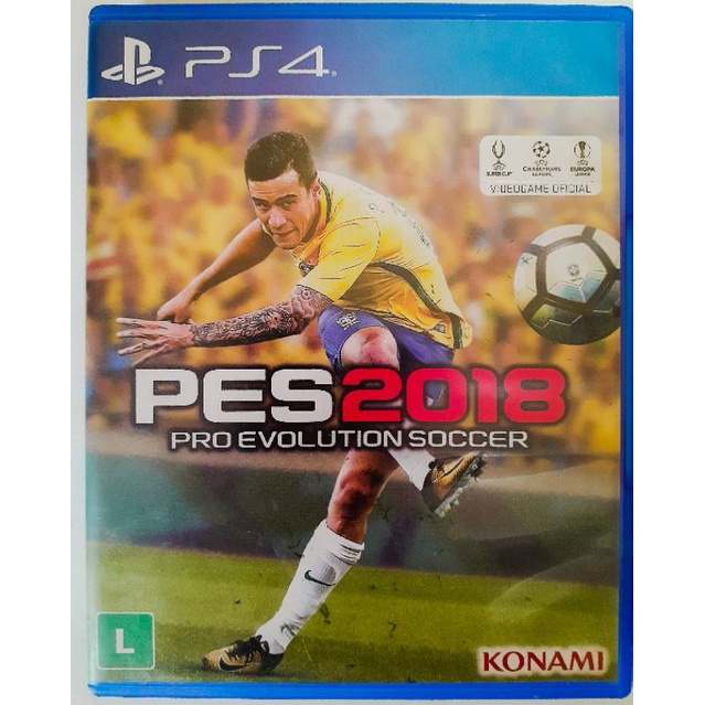PES 2018 Semi Novo P.S.4 mídia física | Shopee Brasil