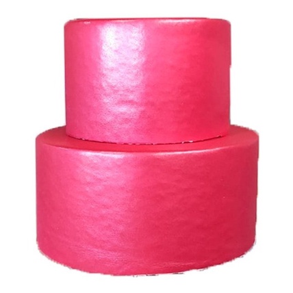 Base Bolo Fake Maquete Encapado Em Eva Vermelho 20x15 Cm | Shopee Brasil