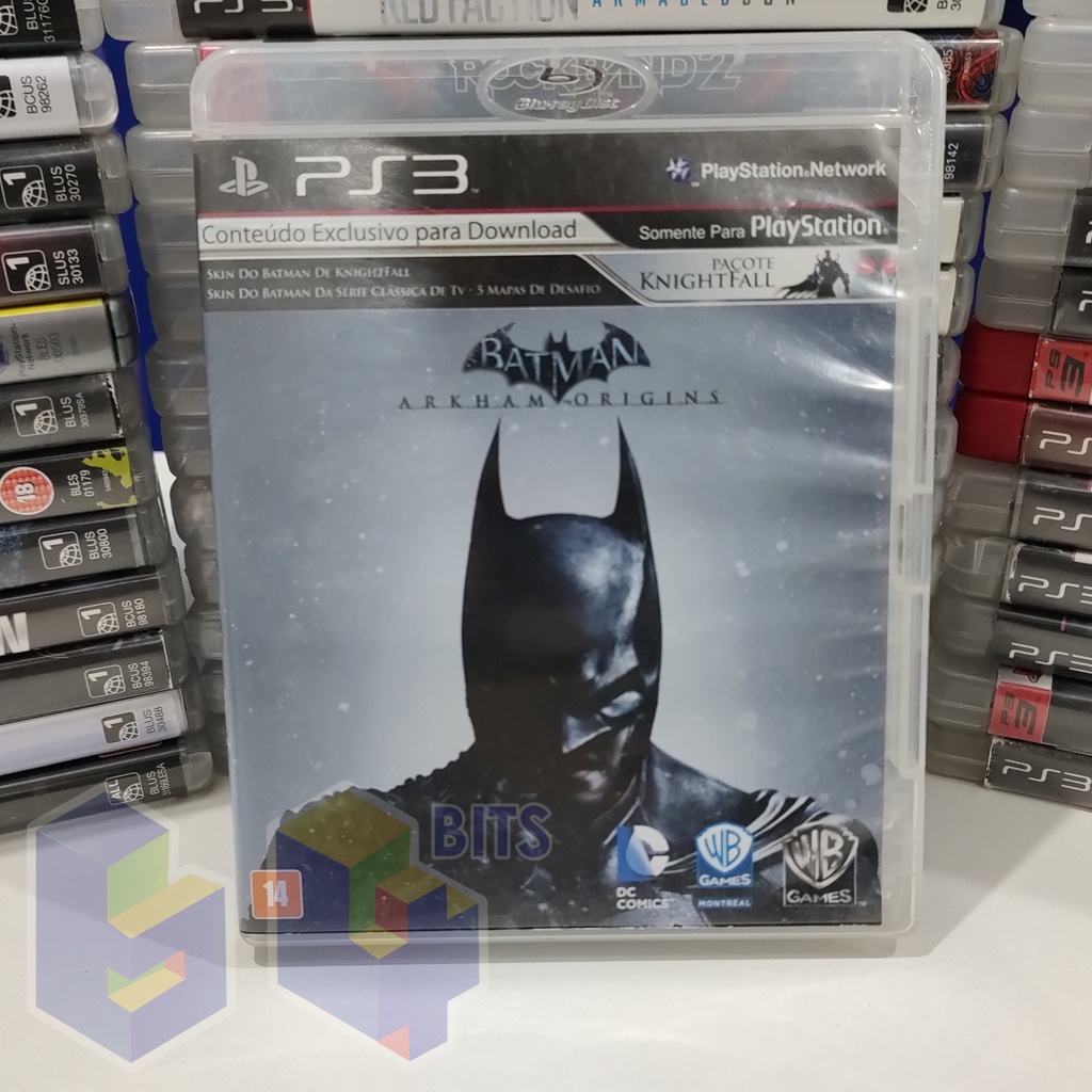 Batman Arkham Origins PS3 Físico Seminovo Original | Shopee Brasil
