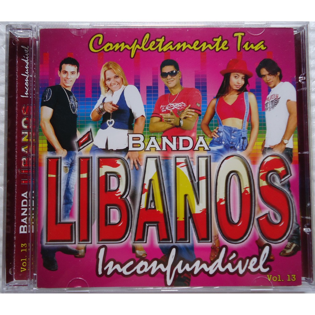 Cd Banda Líbanos Inconfundível Vol.13 ''Completamente Tua'' Cd Original ...