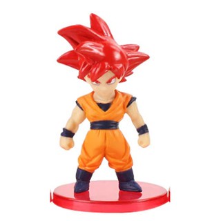 Red Goku - Super Saiyajin Deus - Miniatura - Dragon Ball Z - DBZ ...