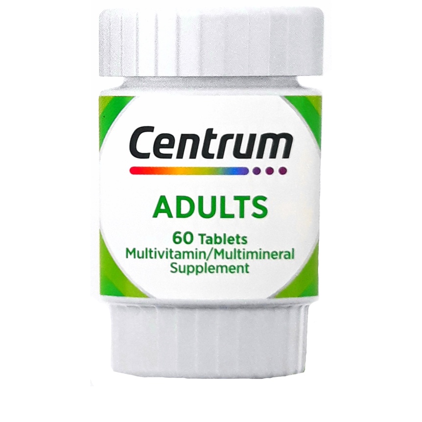 Centrum Original Adulto 60 Capsulas Multivitamínico | Shopee Brasil