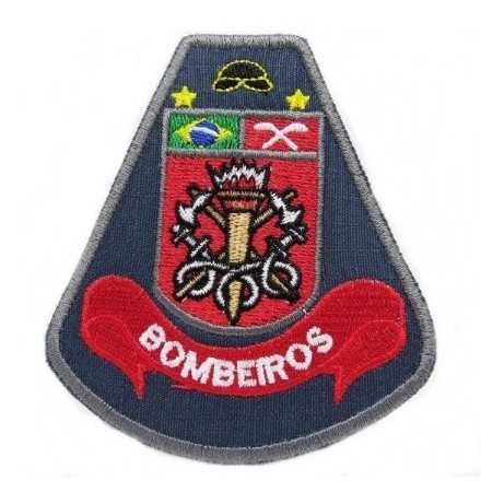 Patch Bordado Bombeiro Bombeiro Civíl - Original | Shopee Brasil