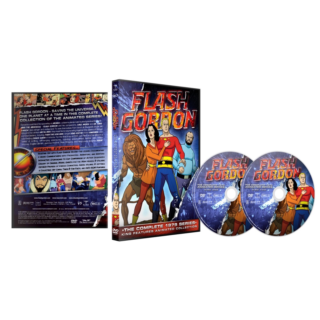 Dvd Flash Gordon Filmation 1979 - Animação Completa | Shopee Brasil