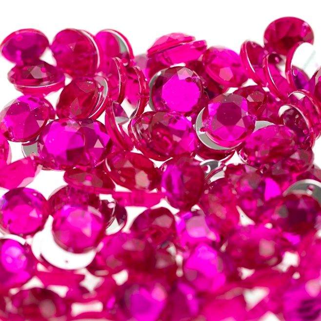 50 chaton sext redondo com furo 12 mm PINK | Shopee Brasil
