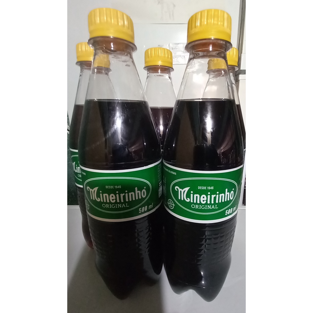 Refrigerante Mineirinho Tradicional 500ml com 12 Unidades | Shopee Brasil
